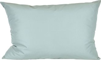 JACK 40x60cm Outdoor Lounge Kissen Dekokissen inkl. XXL-Füllung Wasserabweisend Sitzkissen Garten Stuhl Lotus Effekt, Farbe:Silber