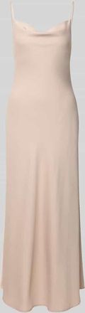 Jake*s Cocktailkleid aus Satin mit Wasserfall-Ausschnitt