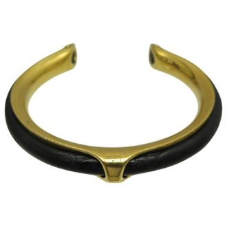 Herm&egrave;s Armband - HERMES KYOTO ARMBAND GR&Atilde;-SSE 16 AUS GOLDENEM METAL - Gr. ONESIZE - in Schwarz - f&uuml;r Damen