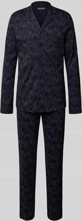 Schiesser Pyjama mit Strukturmuster