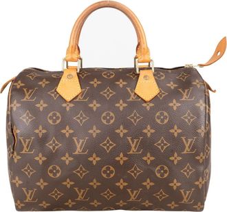 Louis Vuitton Crossbody Bags - Louis Vuitton Canvas Monogram Speedy 30 Handbag - Gr. unisize - in Braun - f&uuml;r Damen