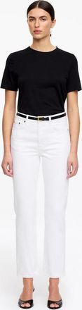 Arket JADE Cropped Slim Jeans -Wei&szlig;