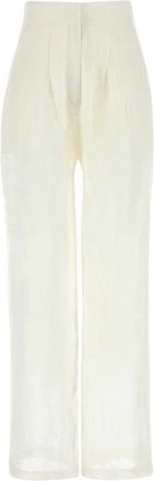 Le Kasha Femme, Pantalons, Blanc, Taille: 36 FR Sohag Wide-Leg Pant
