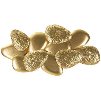 Dmora Wandlampe Castrocaro, Wandleuchte, Licht, Wandstrahler, 60x11 h31 cm, Gold - Dmora