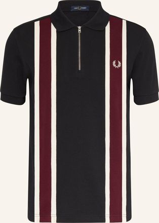 Fred Perry Piqu&eacute;-Poloshirt schwarz