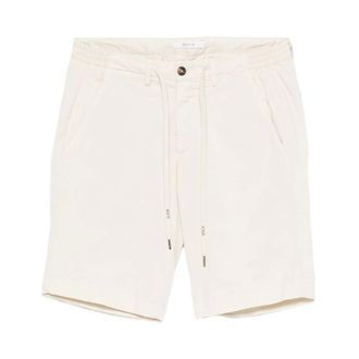 BRIGLIA 1949 Shorts Chino Malibu &agrave; cordon de serrage - Homme - Shorts - Beige - Taille: W45