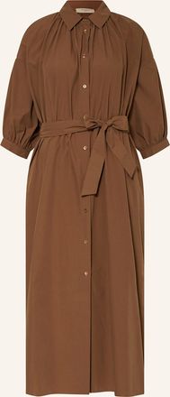 Max Mara Weekend Max Mara Hemdblusenkleid Catone Mit 3/4-Arm braun