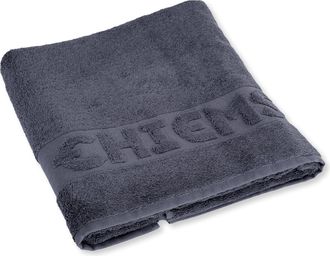 Chiemsee Uni-Duschtuch, Farbe Anthrazit, Gr&ouml;&szlig;e 70x140 cm