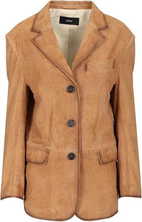 Arma Blouson En Cuir - Beige
