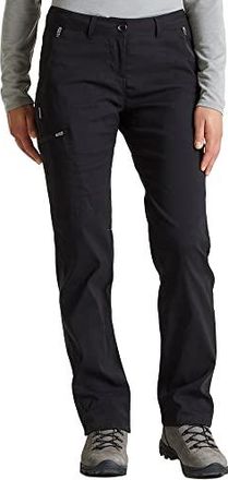 Craghoppers Femme Expert Kiwi Walking Pro Pantalon, Noir, 46 EU