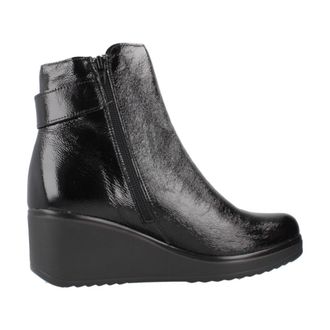 Pitillos Stilvolle Wedges Stiefel - - Shoes - Damen - Schwarzk - 38 EU