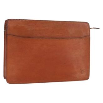 Louis Vuitton Pre-owned Vintage Leder Clutch - - Pre-owned - Damen - Braun - ONE SIZE