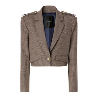 Pinko Pinko - Blazers - Femme - Vestes - Brun - Taille: 42 FR