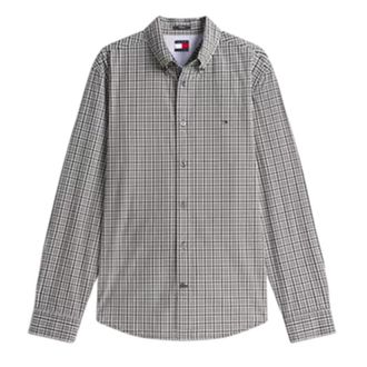 Tommy Jeans Hemd f&uuml;r Herren, Popelin (Schwarz)