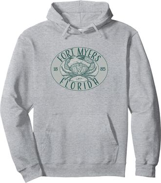 JCombs Fort Myers, FL, Steinkrabbe Pullover Hoodie