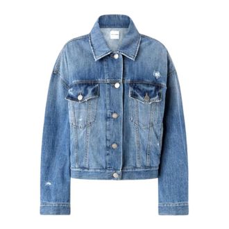 Pinko Pinko, Femme, Vestes, Bleu, Taille: 38 FR Gaborone Giubbino