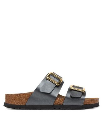 Birkenstock Pantoletten Sydney Cushion Buckle 1031689 Schwarz