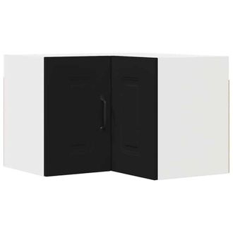 vidaXL K&uuml;chenschrank Kalmar Schwarz 57 x 57 x 40 cm Holzwerkstoff vidaXL