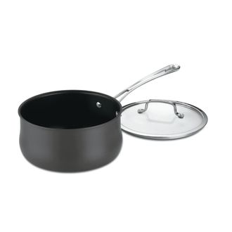 Cuisinart Contour 6419C-14 PURELYCERAMIC PFAS-freier, harteloxierter Topf mit Deckel, antihaftbeschichtet, 1 l