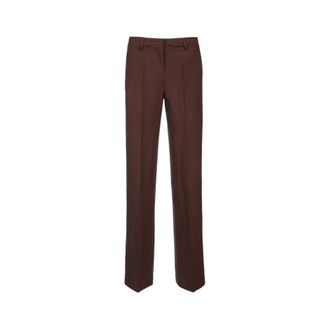 Ermanno Scervino Femme, Pantalons, Brun, Taille: 40 FR Chinos