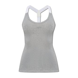 Off-white Femme, Tops, Gris, Taille: 36 FR Top avec Fil Lurex