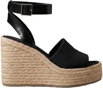 Calvin Klein Espadrilles hautes compens&eacute;es