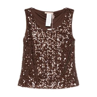 Pennyblack Braune T-Shirts und Polos - - Tops - Damen - Braun - M