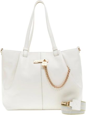 Caf&egrave;noir Femme, Sacs, Blanc, Taille: ONE Size Tote Bags