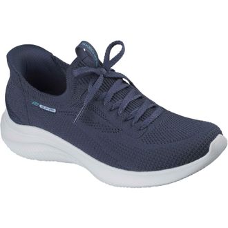 Skechers Ultra Flex 4.0 Textil Damen Navy Standard Sneakers