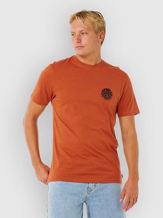 Rip Curl Wettie Passage Icon T-Shirt baked clay