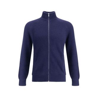 Brunello Cucinelli Herren, Strickwaren, Blau, LGr&ouml;&szlig;e