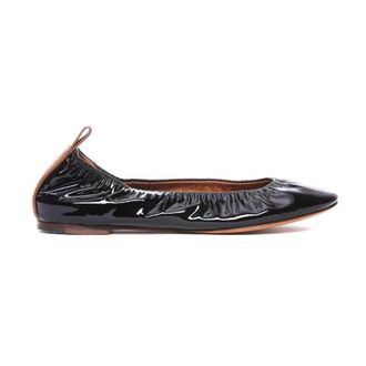Lanvin Ballerina aus Leder - - Shoes - Damen - Schwarzk - 36 EU