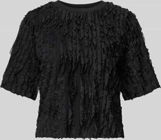 Jake*s T-Shirt mit R&uuml;schenbesatz