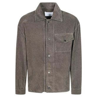 Paolo Pecora Homme, Chemises, Brun, Taille: S Chemise en Velours
