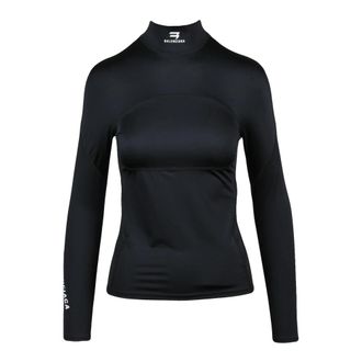 Balenciaga Maglia in Lycra Stretch - - Tops - Damen - Schwarzk - M