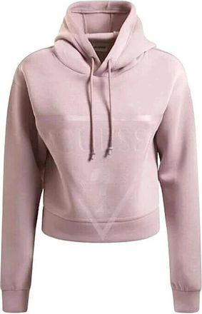 Guess Femme, Sweatshirts et sweats &agrave; capuche, Violet, Taille: 36 FR Nouveau sweat &agrave; capuche Alisa