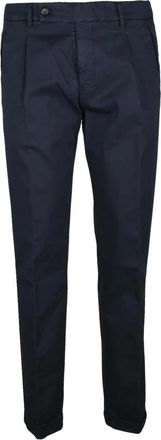 Berwick 1707 Homme, Pantalons, Bleu, Taille: S Chinos Stretch