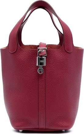 Hermès sac à main Clémence Picotin Lock 18 (2015) - Rouge