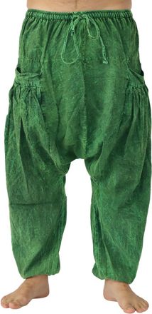 Panasiam Chill Pants, Stonewashed Green, L