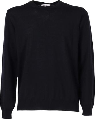 KANGRA Homme, Pulls, Bleu, Taille: M Girocollo Basico Rasato Calato