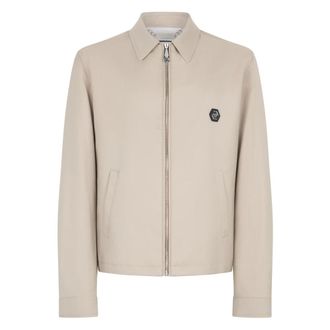 Philipp Plein Herren, Jacken, Beige, 3XLGr&ouml;&szlig;e