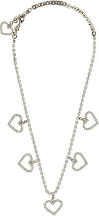 Alessandra Rich Femme, Accessoires, Gris, Taille: ONE Size Necklaces