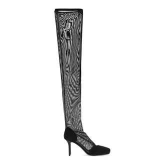 Courr&egrave;ges Lange Stiefel mit Absatz - - Shoes - Damen - Schwarzk - 36 EU