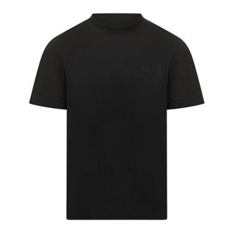 Ermenegildo Zegna Reines Baumwoll-T-Shirt - - Tops - Herren - Schwarzk - 2XL