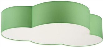 Licht-Erlebnisse Licht-erlebnisse - Kinderzimmerlampe Decke Stoff 62 cm lang 4x E27 Wolkenlampe Deckenleuchte Kinderzimmer