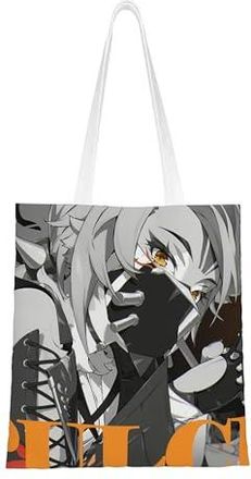 Generic 40.6 X 38.0 cm Canvas Totes Hand Shopping Bag With All Roles Print Zenless Zone Zero Impression For Daily Shopping Shoulder Bag