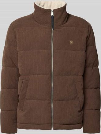 Mc Neal Jacke aus Cord mit Label-Stitching