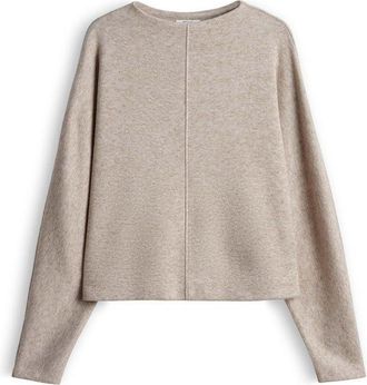 OPUS Sweatshirt Garzel aus weicher Sweatware Fledermaus&auml;rmel geben dem weichen Sweatshirt l&auml;ssige Bewegung