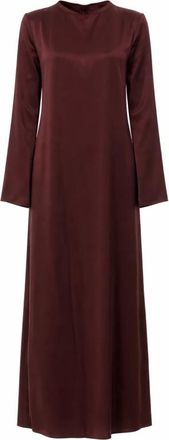 Forte_Forte Femme, Robes, Brun, Taille: 40 FR Long Dress in Acetate