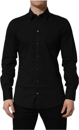 Dolce & Gabbana Homme, Chemises, Noir, Taille: 2XL Chemises